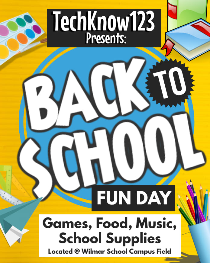 TechKnow123 Presents Back To School Fun Day, Saturday at Wilmar | Monticello Live