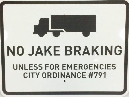 “No Jake Braking” Signs Being Installed | Monticello Live