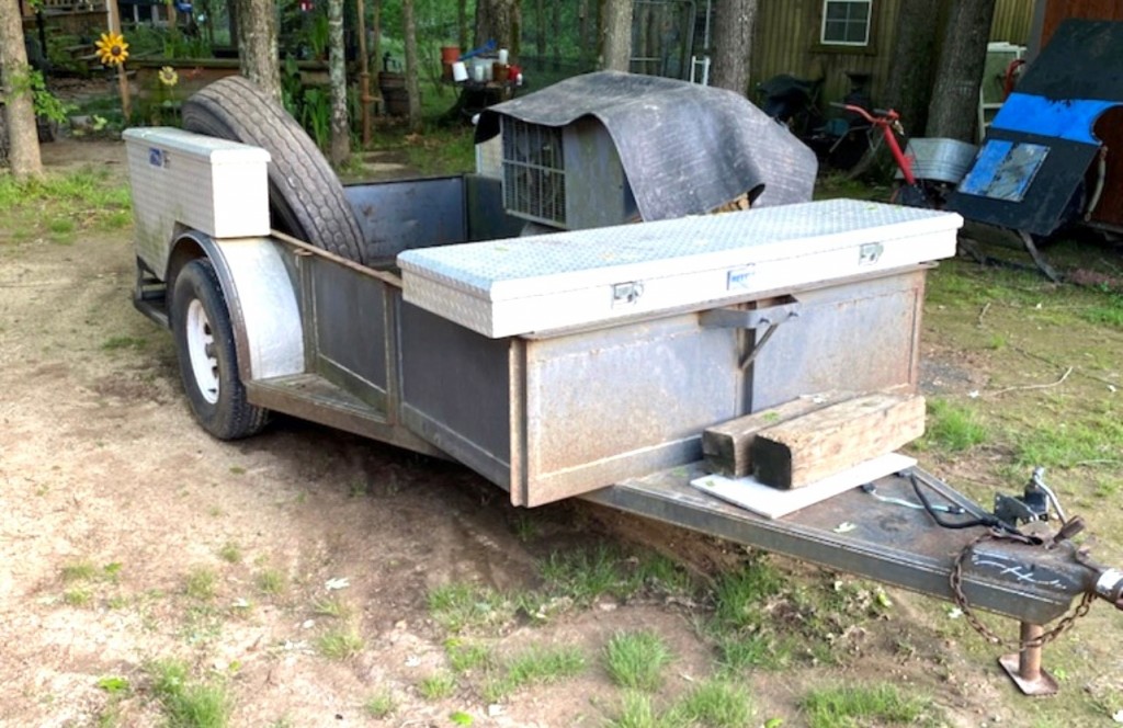 Air Compressor & Trailer For Sale